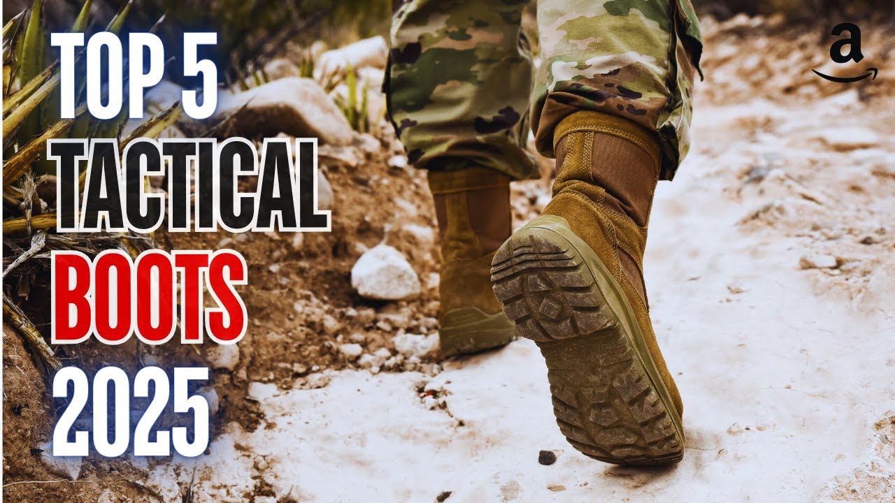 Best Tactical Combat Boots 2025 - YouTube