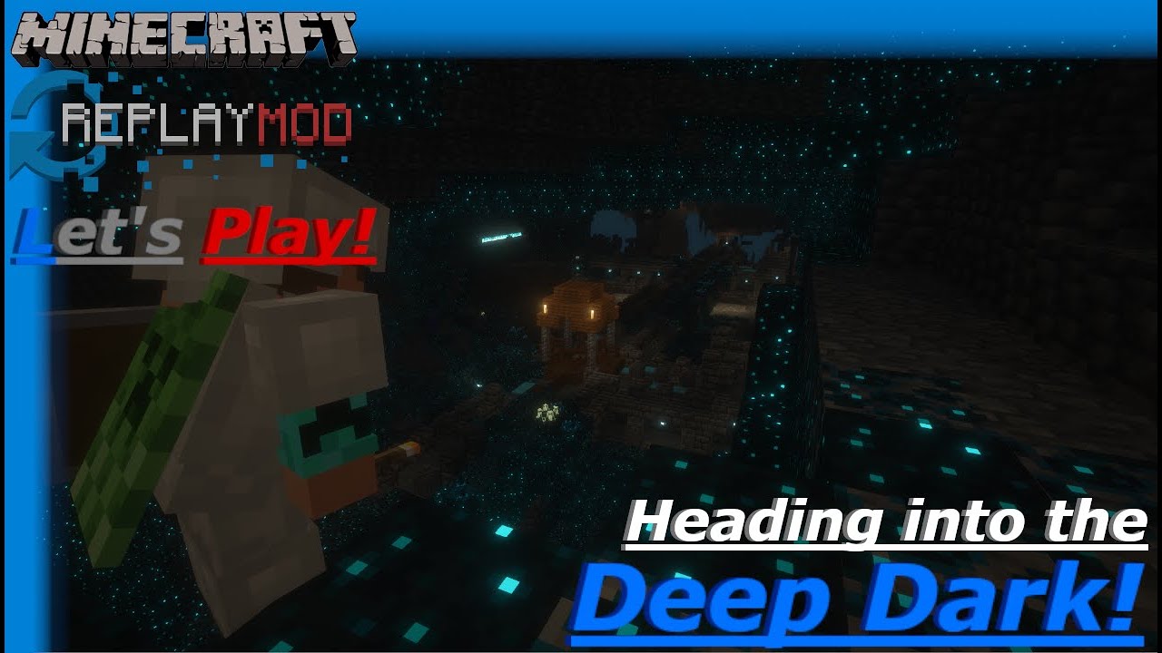 Minecraft: Heading into the Deep Dark! [Replay Lets Play S1 E29] - YouTube