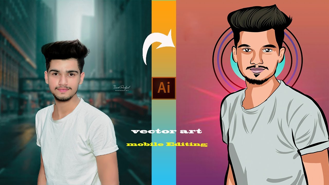 vector art illustrator || vector art || vector portrait | vecort art ...
