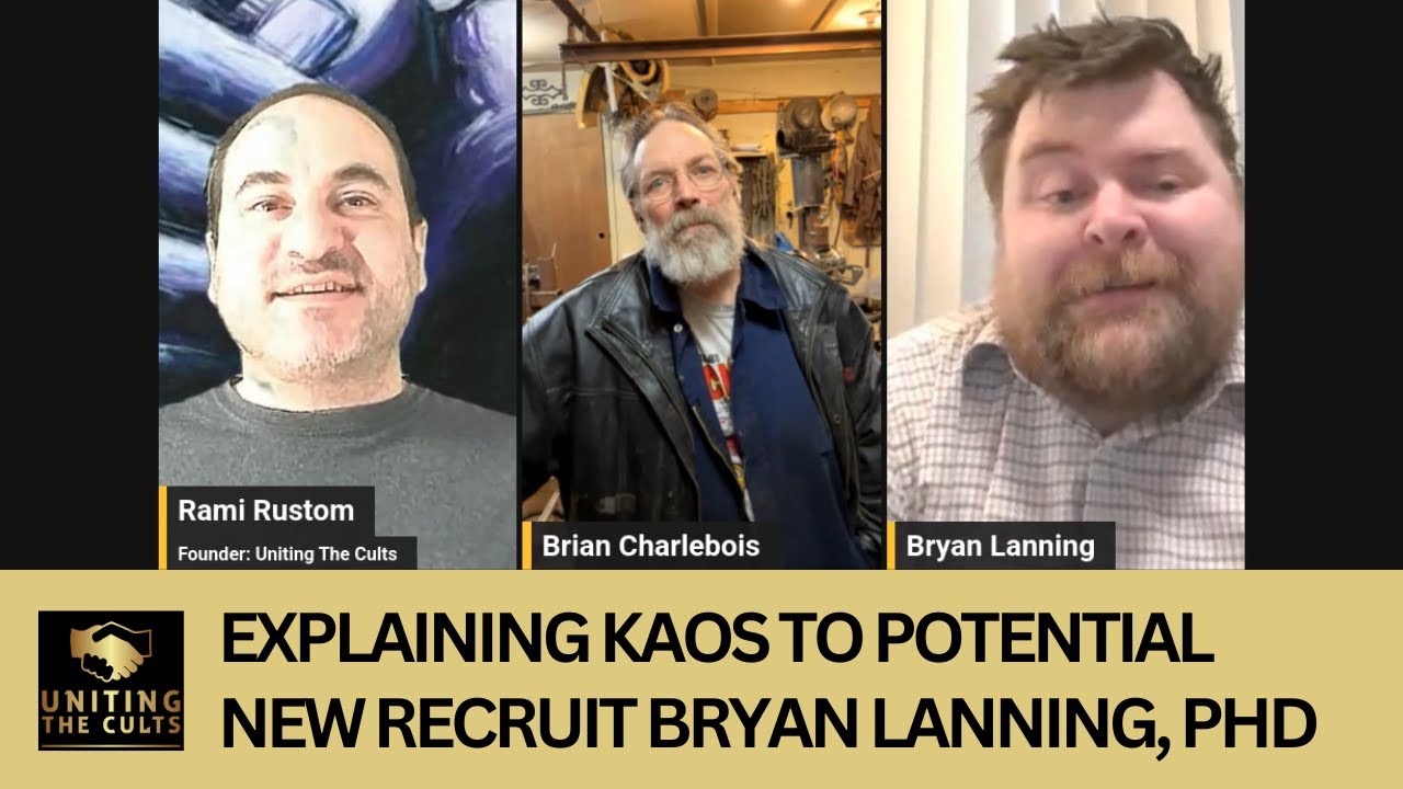 Explaining KAOS to potential new recruit Bryan Lanning, PhD in ...