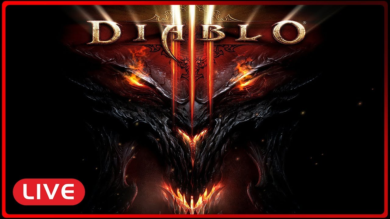 DIABLO 3 Playing For the First Time Ever LIVE - YouTube