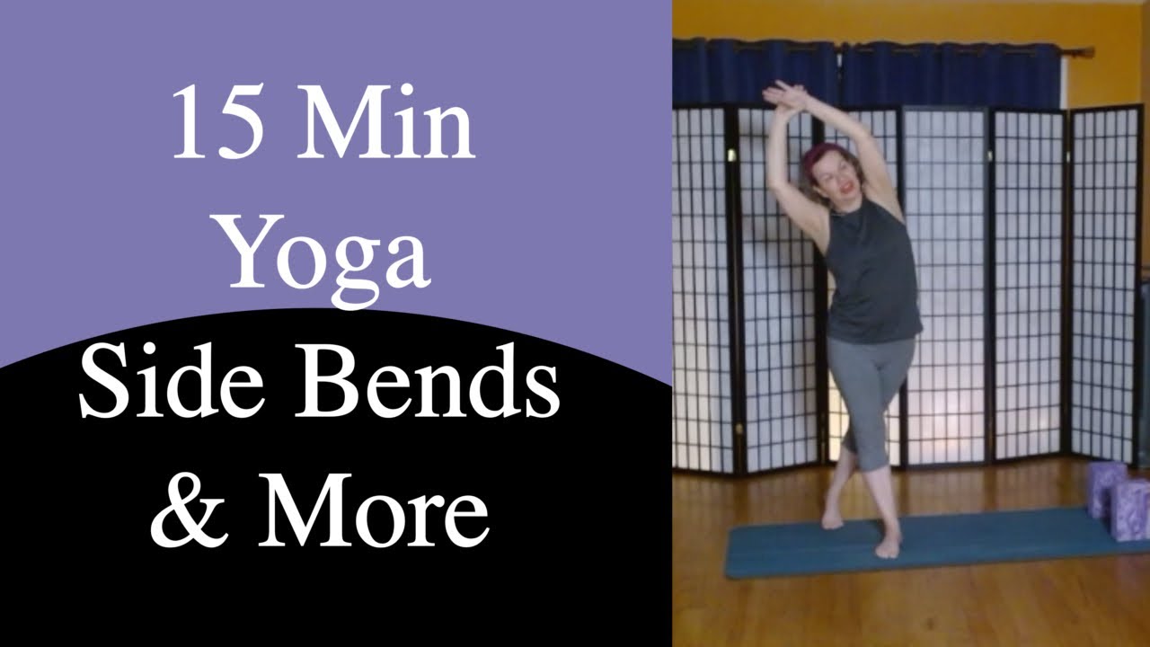 15 Min Yoga, Side Bends & More - YouTube