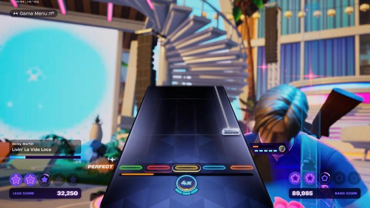 Fortnite Festival Livin' La Vida Loca Lead FC - YouTube