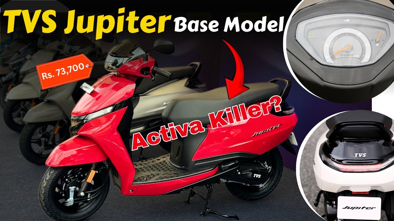 TVS Jupiter 110cc New Model 2024 | Variant and All Colors Explained ...