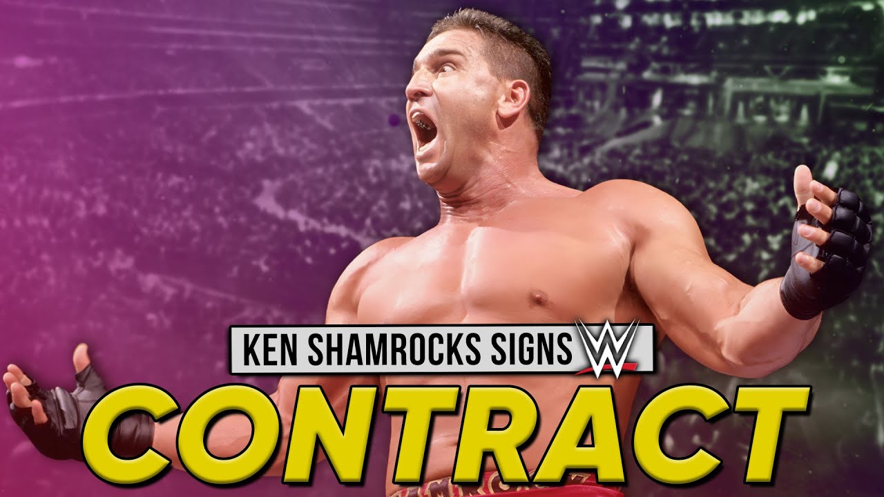KEN SHAMROCK Signs WWE Contract | ANOTHER New AEW Faction? - YouTube