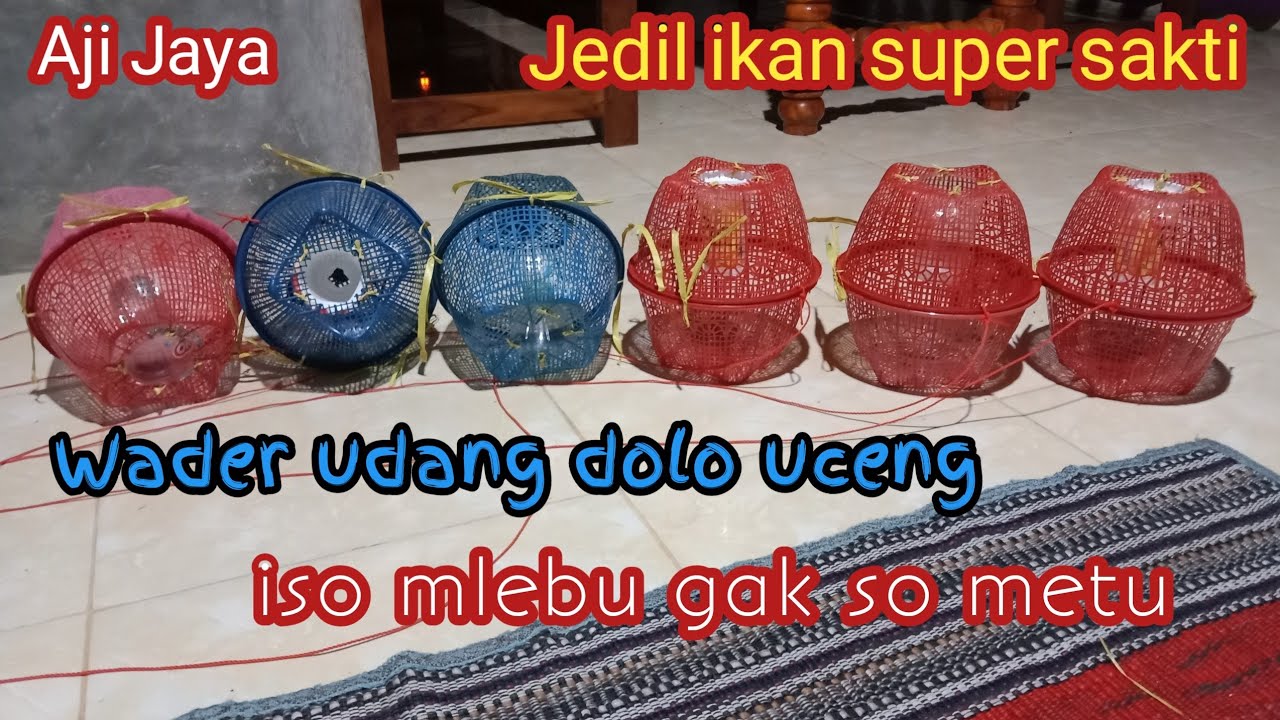 Cara membuat jebakan ikan (Jedil ) dari bahan bekas bag1 @ Aji Jaya01 ...