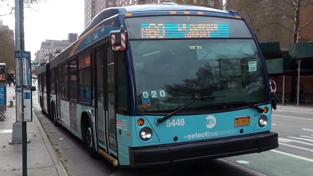 MTA: 2017 NovaBus LFSA's [5445]/[5448]/[5465] M60 SBS's - YouTube