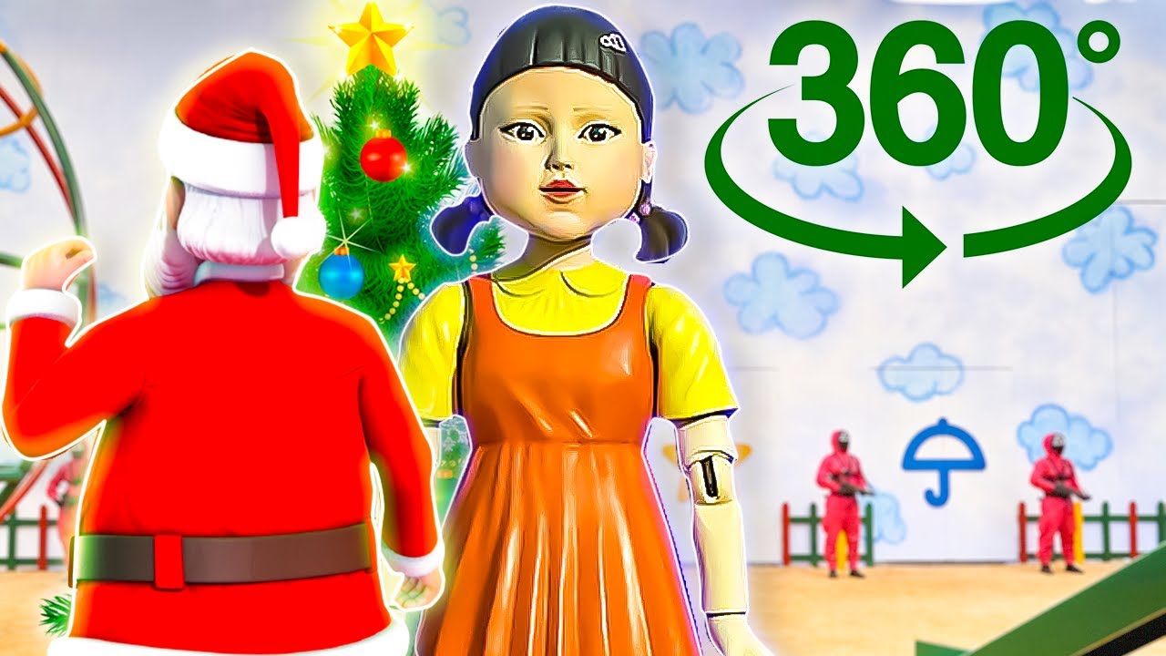 360° VR SQUID GAME - New Year / squid game reaction - YouTube