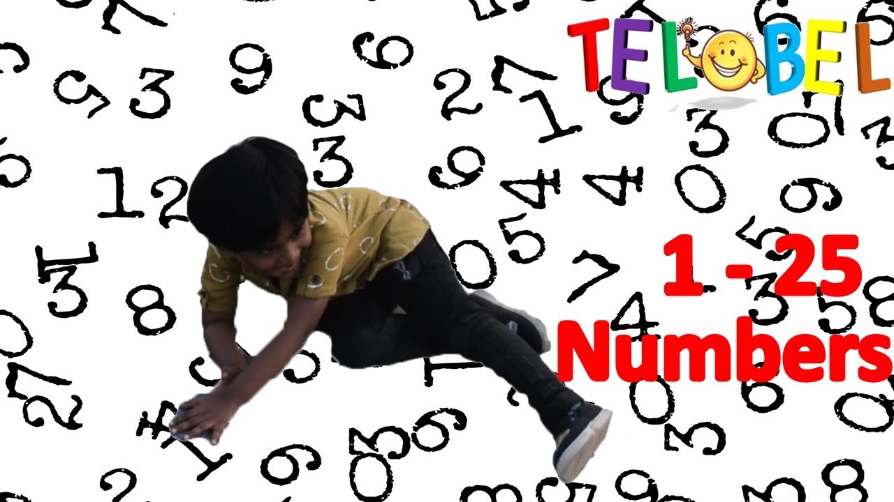 1 To 25 Numbers In English Tobin Benny Counting Numbers 1 25 1-to-25-numbers-in-english-tobin-benny-counting-numbers-1-25