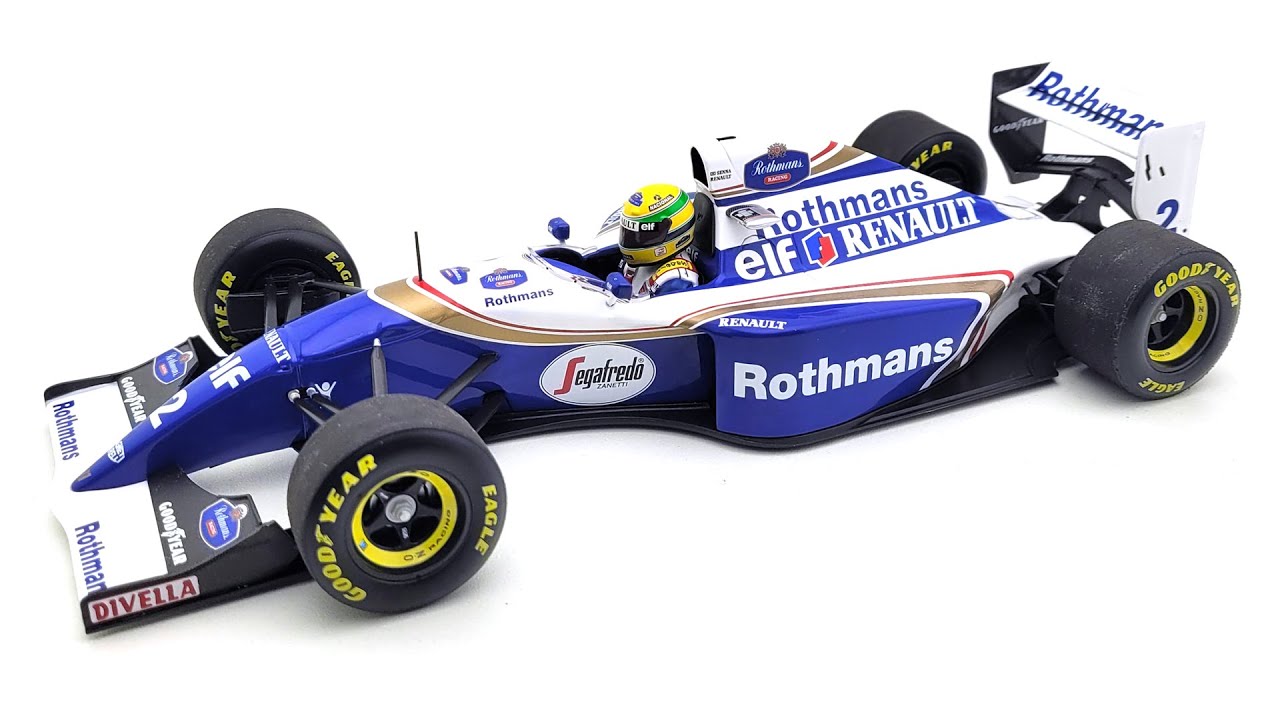 1994 Williams FW16 - Ayrton Senna - YouTube