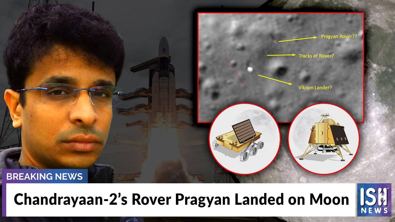 Chandrayaan-2’s Rover Pragyan Landed on Moon - YouTube
