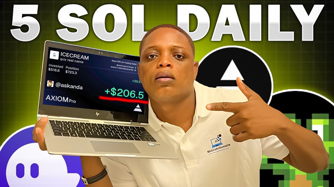 Making 5 Sol Per Day With This Strategy: Meme coins Secrets 2025 - YouTube