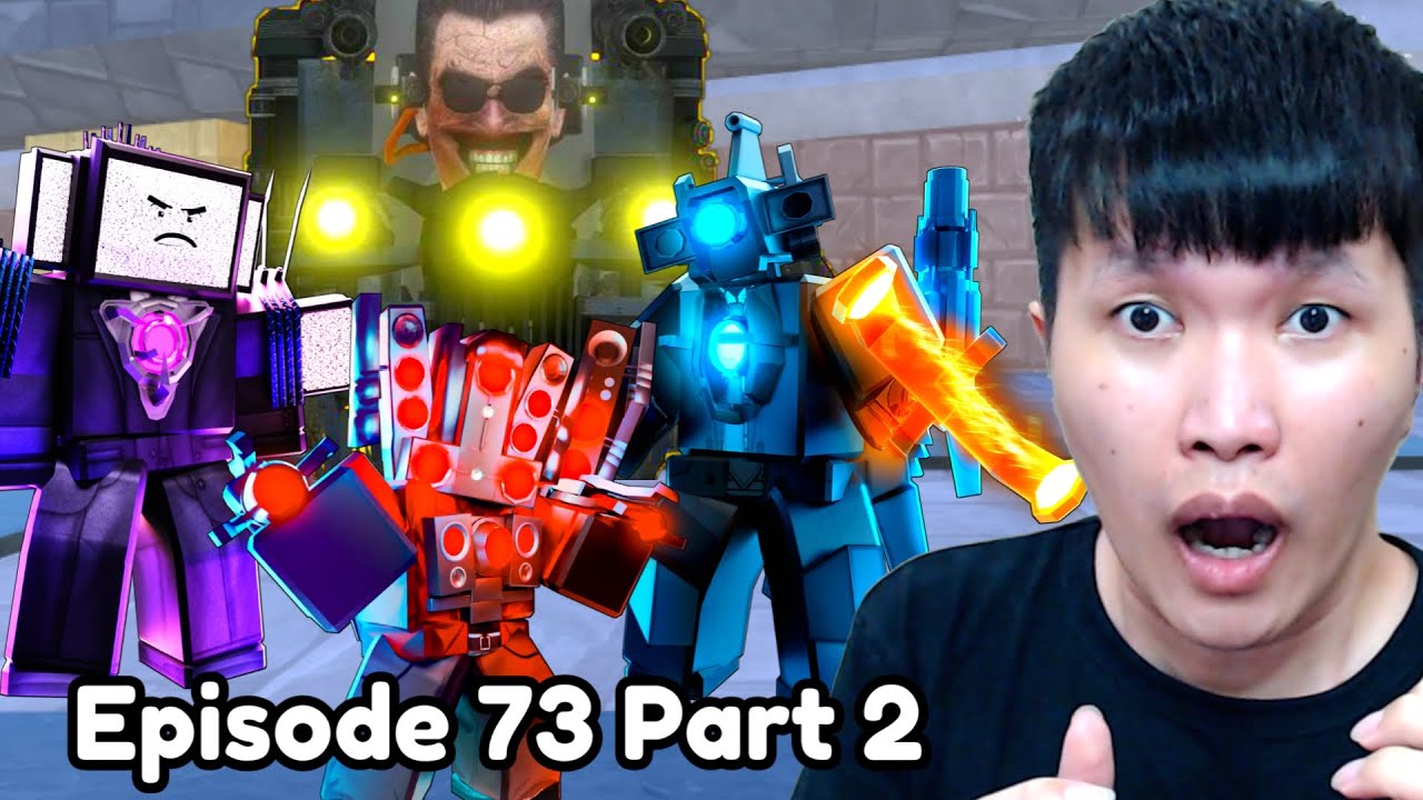 WOW! UPDATE EPISODE 73 PART 2 ADA UNIT BARU DI TOILET TOWER DEFENSE ...