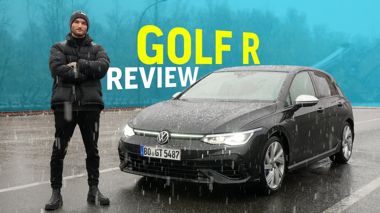 VW Golf 8 R Review | 320 PS & Allrad im Schnee! ️ - YouTube