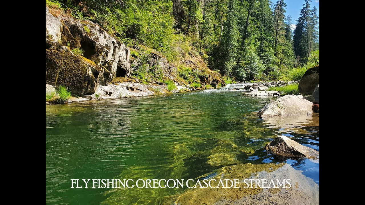 Fly Fishing Oregon Cascade Streams - YouTube