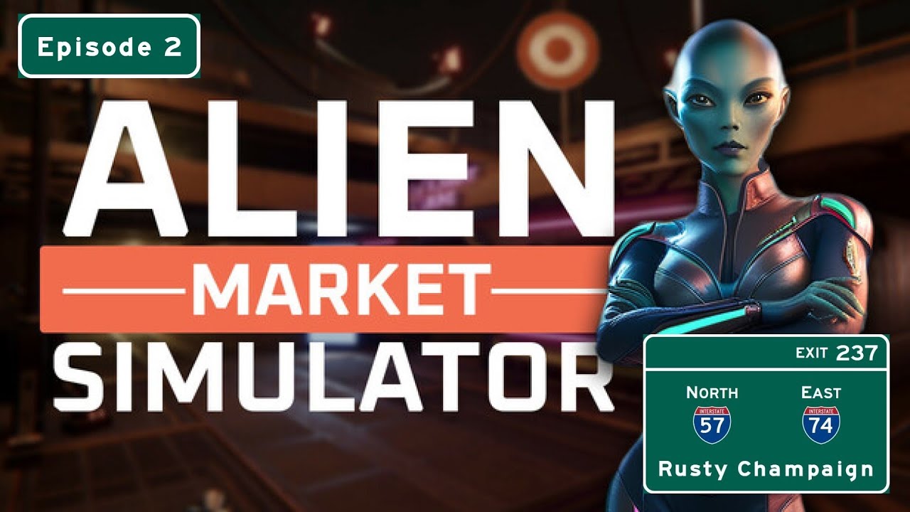 Alien Market Simulator Demo - A Fuel Station and Some Robot Assistance ...