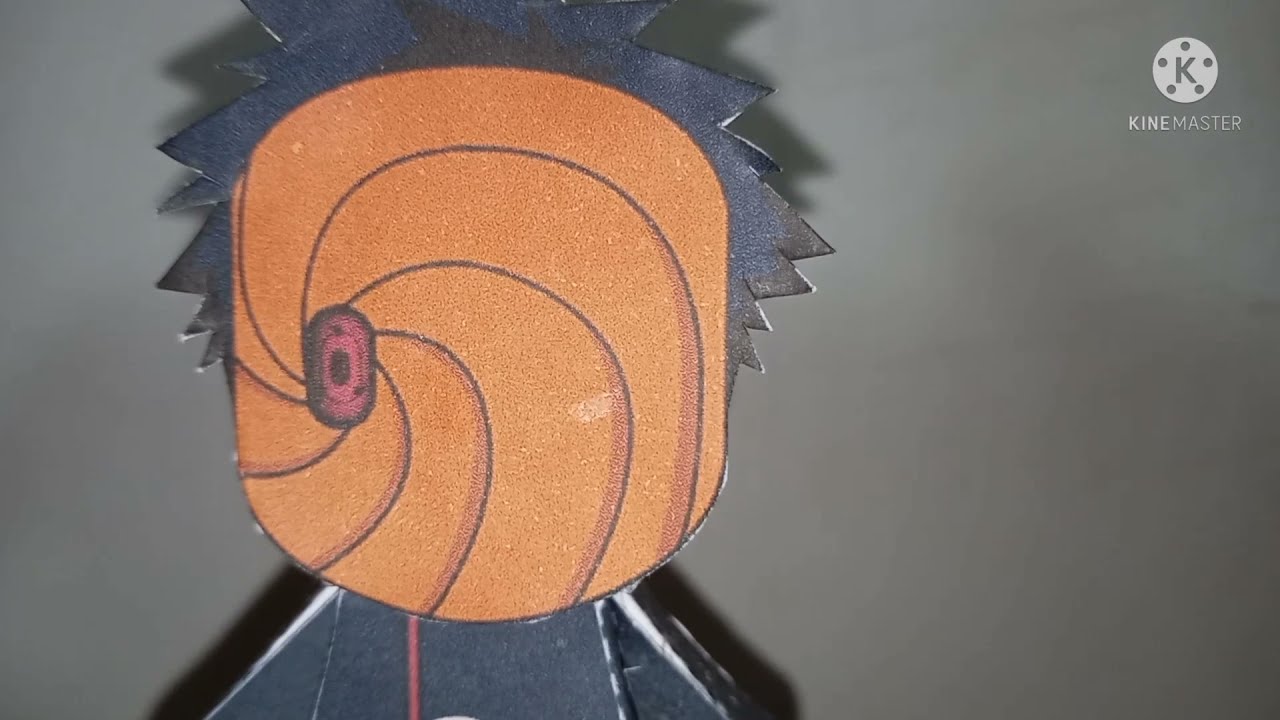 Tobi/Obito Uchiha Papercraft | Naruto Shippuden - YouTube