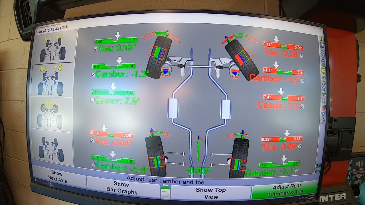 How I set up my wheel alignments - YouTube