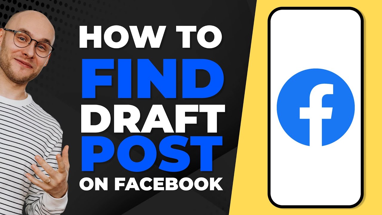 How To Find Draft Post on Facebook (Easy!) - YouTube