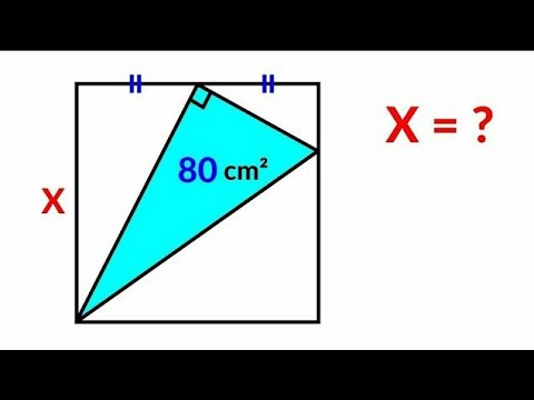 Find the length X | A Very Nice Geometry Problem - YouTube