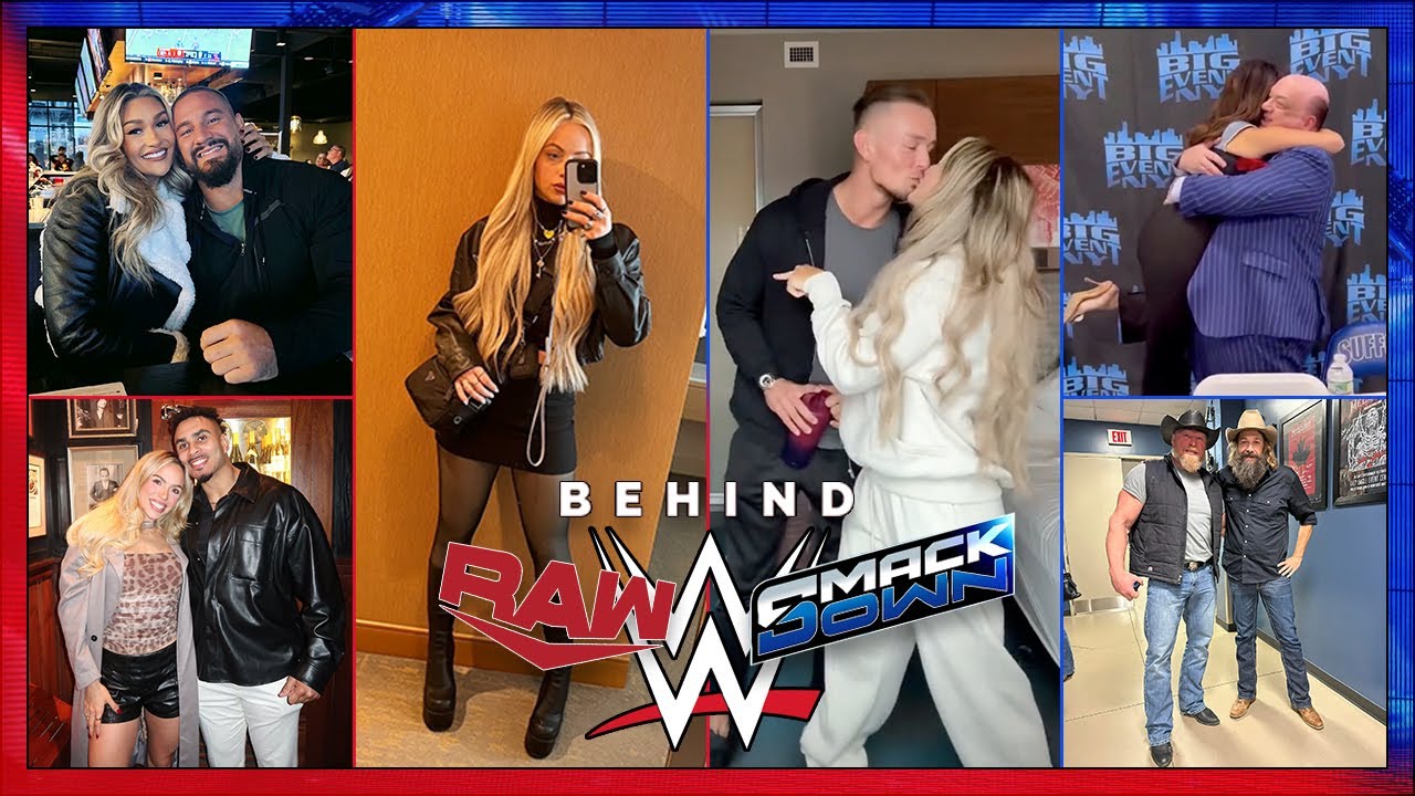 Behind WWE | WWE Superstars Behind the Scenes (RAW, SMACKDOWN & NXT ...