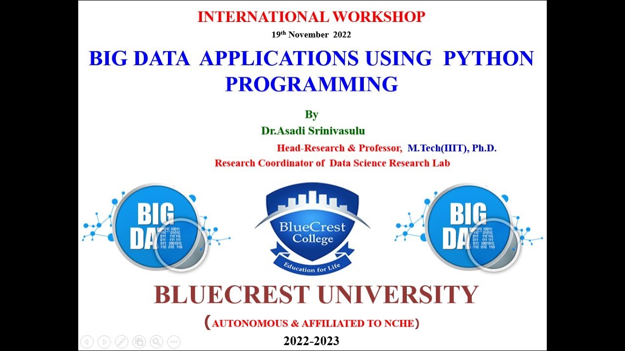 Big Data Analytics Using SPARK - YouTube