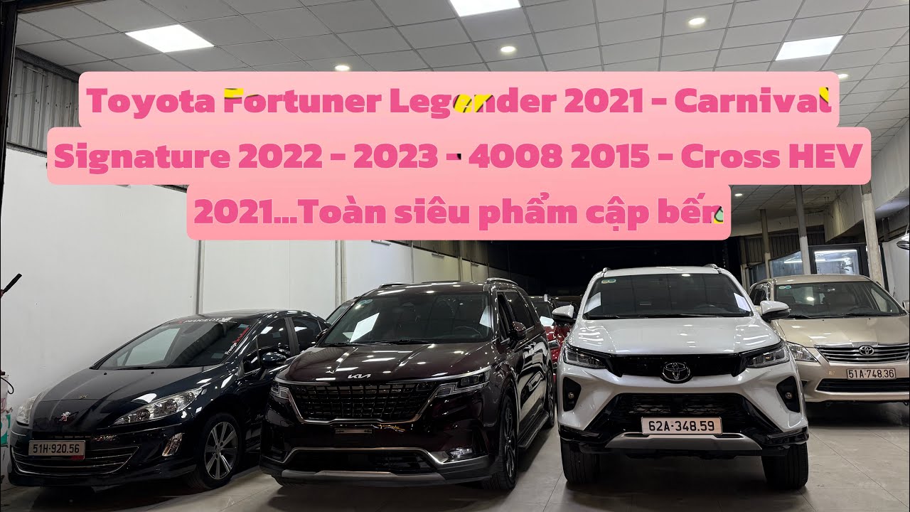 Toyota Fortuner Legender 2021 - Carnival Signature 2022 - 2023 - 4008 ...