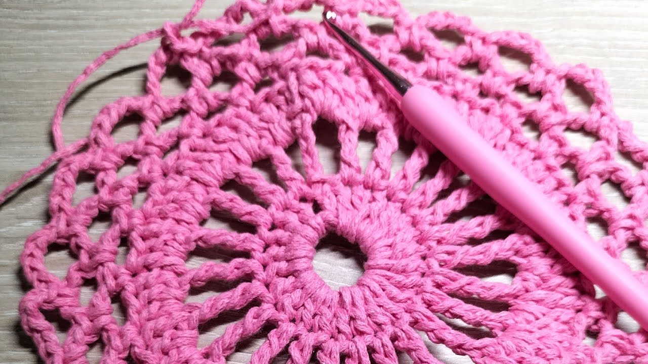 ☀️c'est parti tuto napperon au crochet ☀️ vous allez adorer le ...