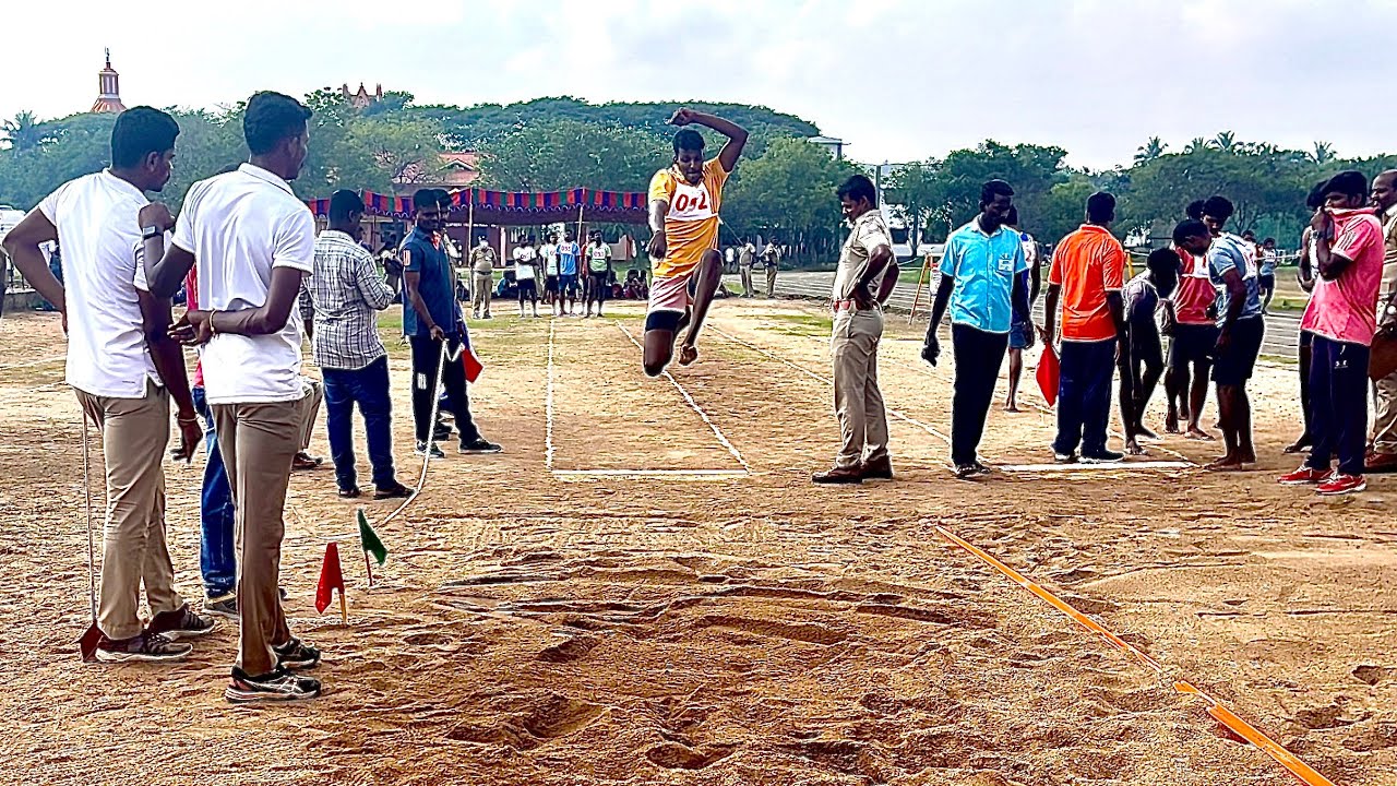 long jump event in police selection 2023 | tnusrb - YouTube