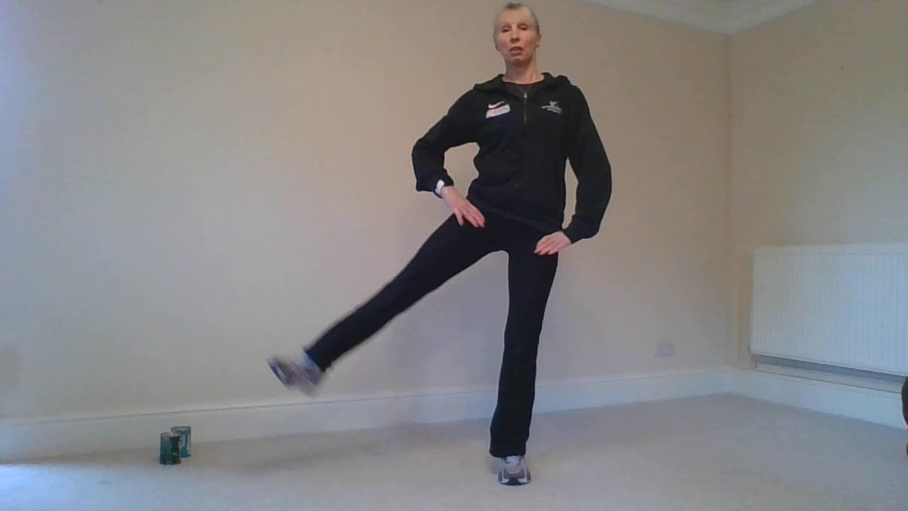 Gentle Exercise 14th December Light Weights shoulder strength - YouTube