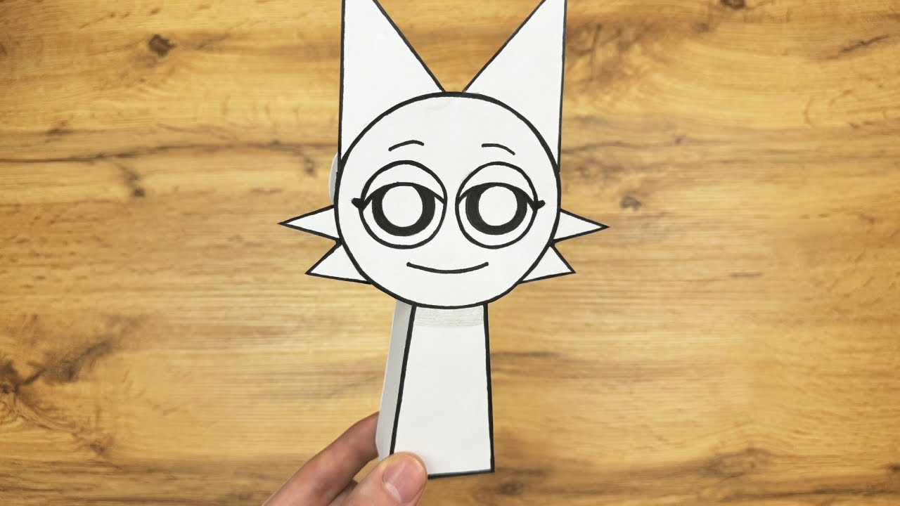 Wenda of Paper! Sprunki Incredibox - Paper Craft! - YouTube