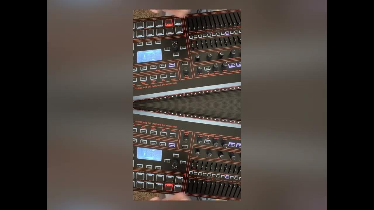24 hours into the Behringer LM DRUM. - YouTube