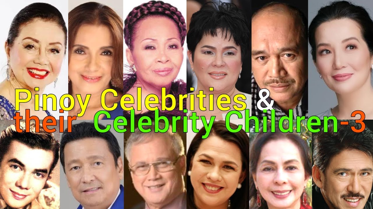 PINOY CELEBRITIES AND THEIR SHOWBIZ CHILDREN PART 3 - YouTube