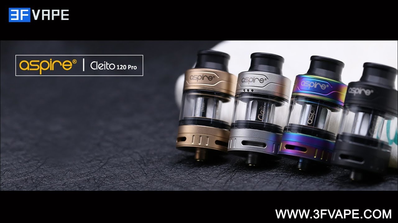 Aspire Cleito 120 Pro Sub Ohm Tank - YouTube
