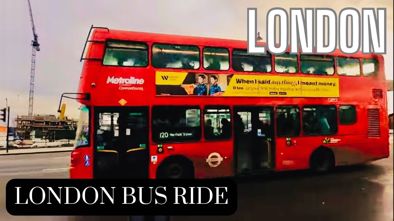 London Bus Ride around West London - YouTube