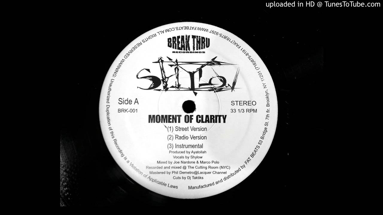 Shylow - Moment Of Clarity - YouTube