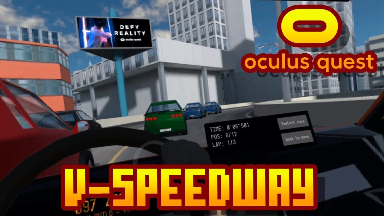 V Speedway | Oculus Quest 2 (Driving in VR) - YouTube