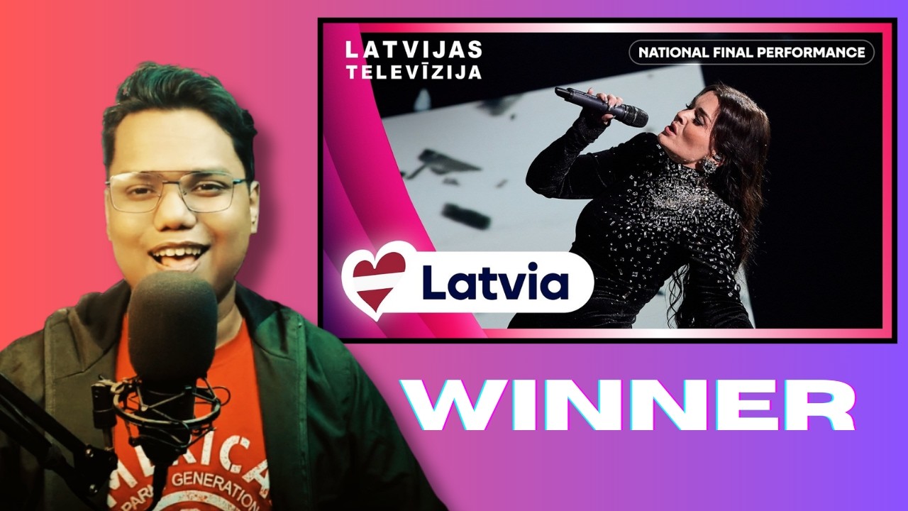 Atvara - Ēnā - Supernova 2026 Eurovision Latvia REACTION - YouTube