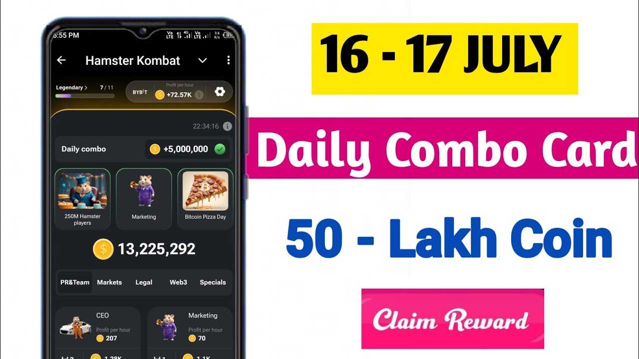 Hamster kombat daily combo | Daily combo hamster kombat | Hamster ...