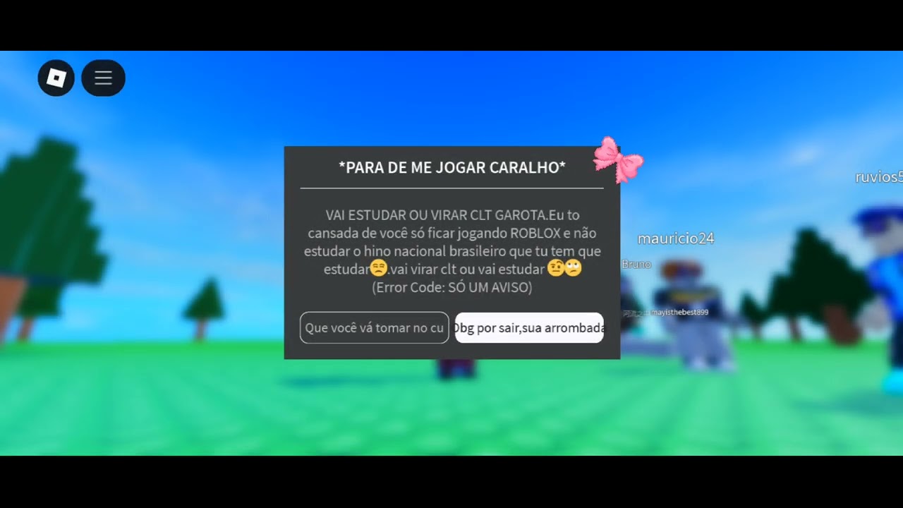 Nossa hein roblox,tá humilde hoje né - YouTube