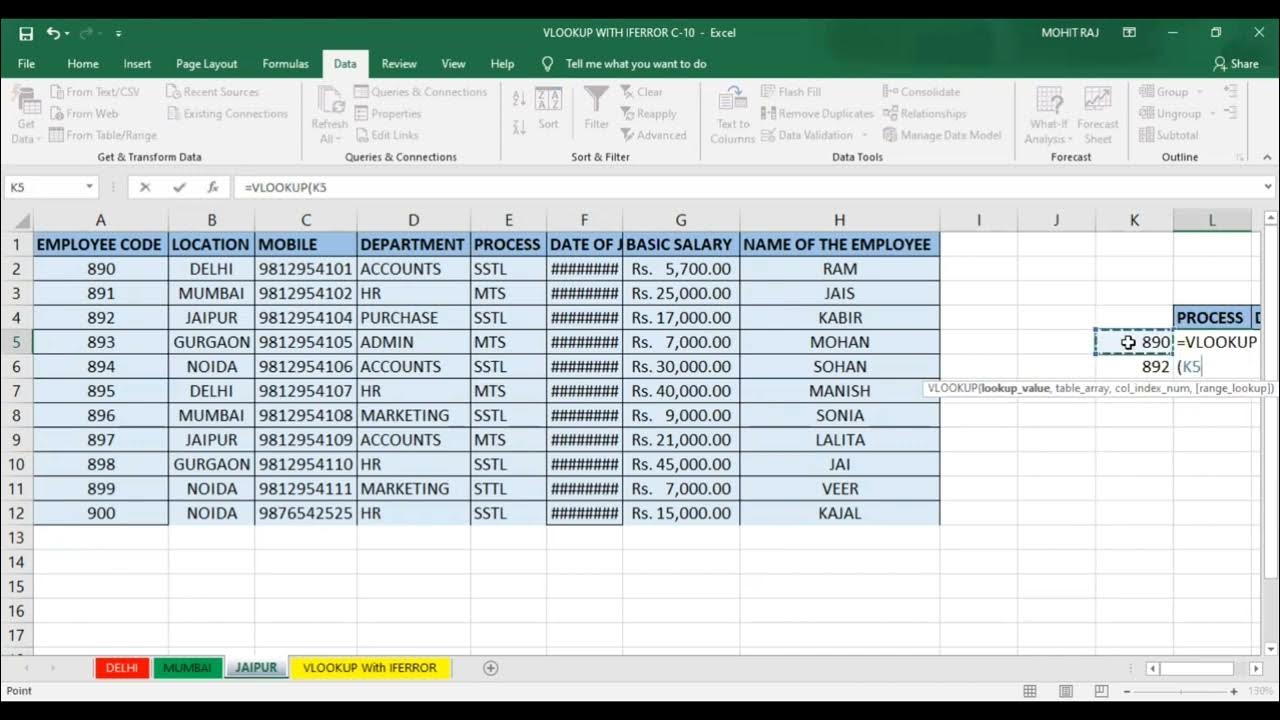 Index And Match Function #reels #exceltips #excel #viralvideos #corporate #sql #powerbi #vba # ...
