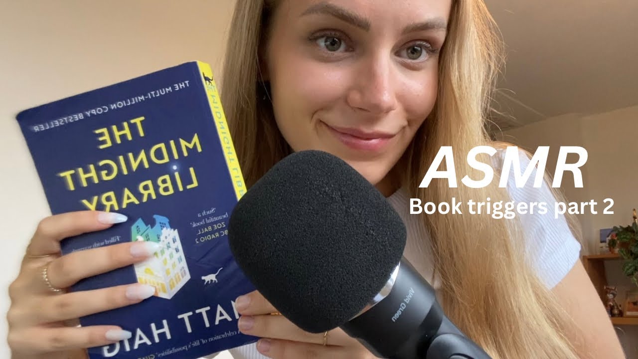 Asmr Book Triggers Part 2 Youtube