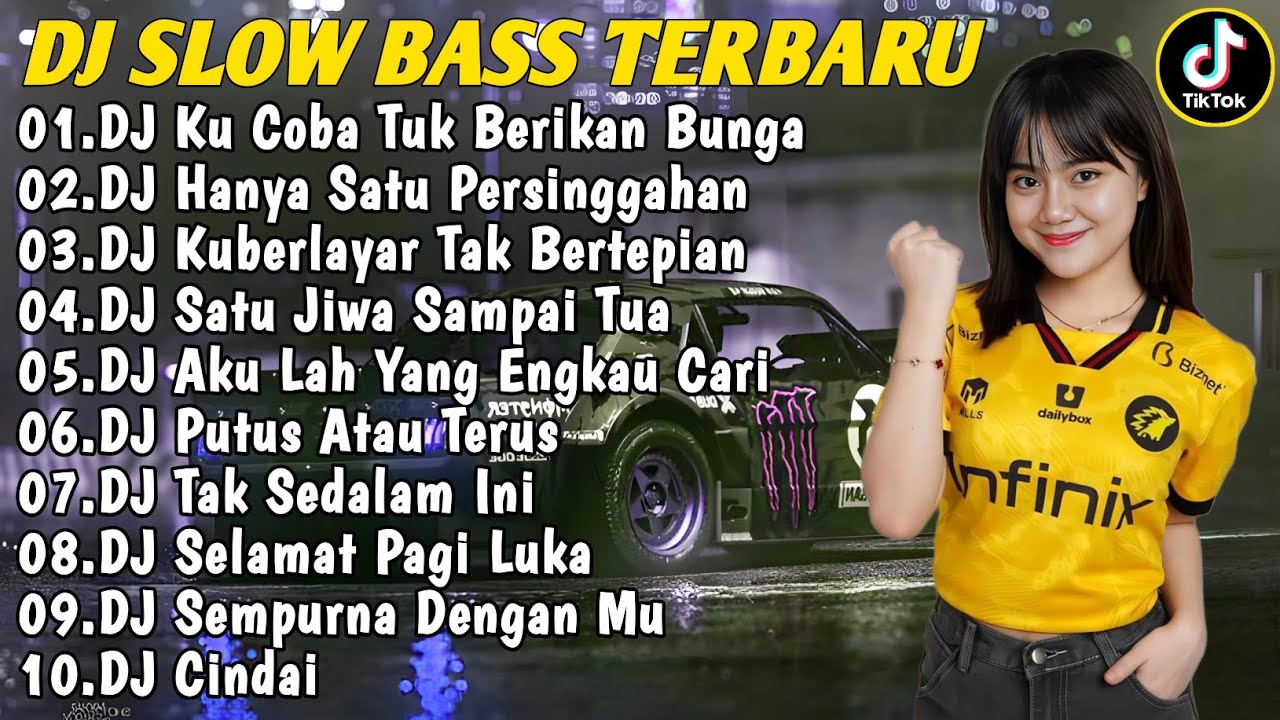 DJ TIKTOK TERBARU 2024 | DJ KU COBA TUK BERIKAN BUNGA🎵DJ HANYA SATU ...