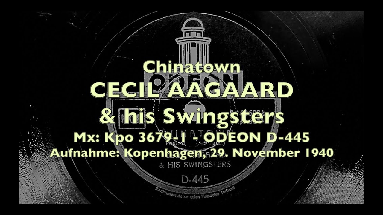EUROSWING DENMARK: Chinatown - CECIL AAGAARD - Kopenhagen 1940 - YouTube