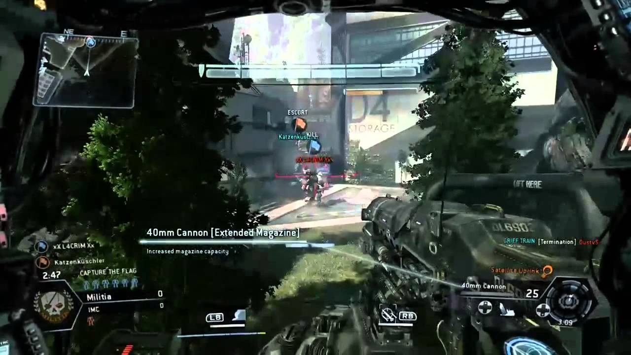 Titanfall: 40mm eject headshot - YouTube