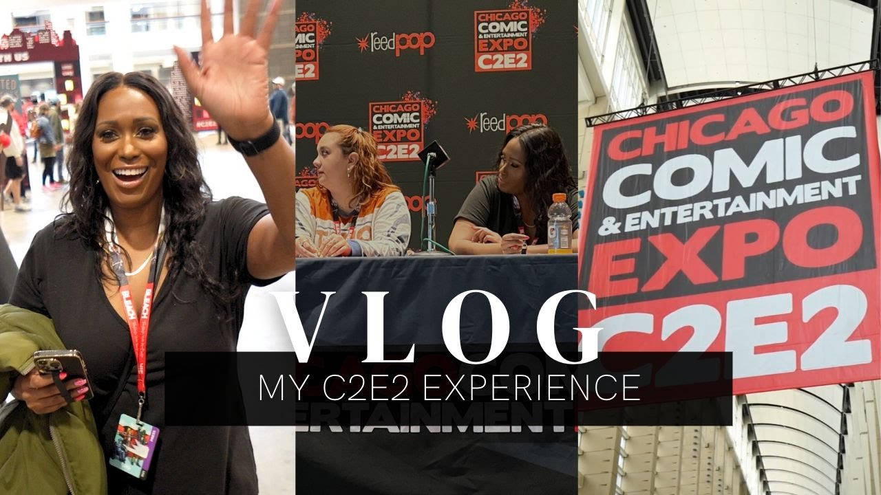 My First Time At C2E2 ....Here's what happened 👀 - YouTube