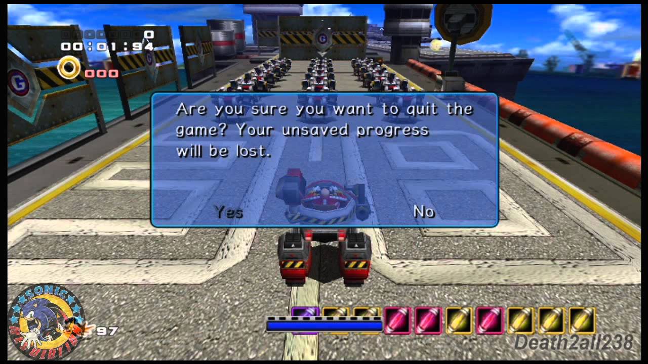 Sonic Adventure 2 HD: 180 Emblems Playthrough Part 38 - YouTube