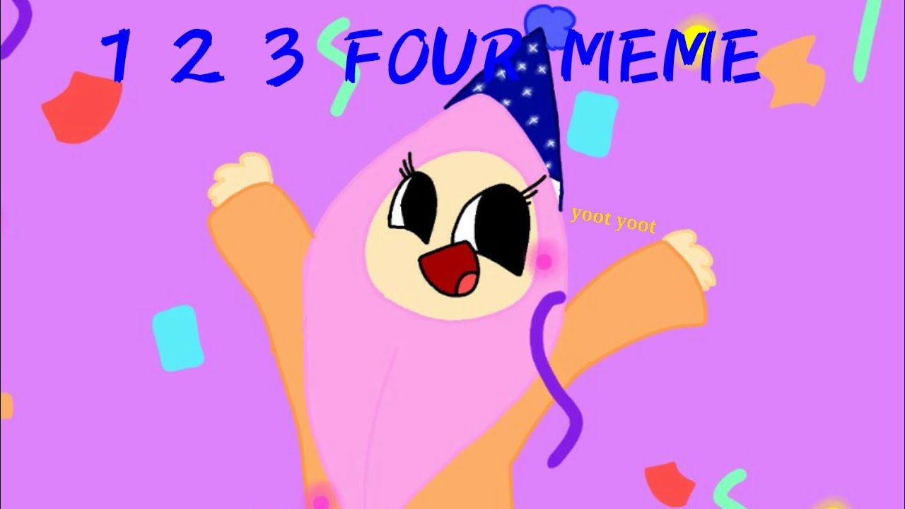 1 2 3 FOUR meme || 14th birthday special || QistinaUwU's random world ...