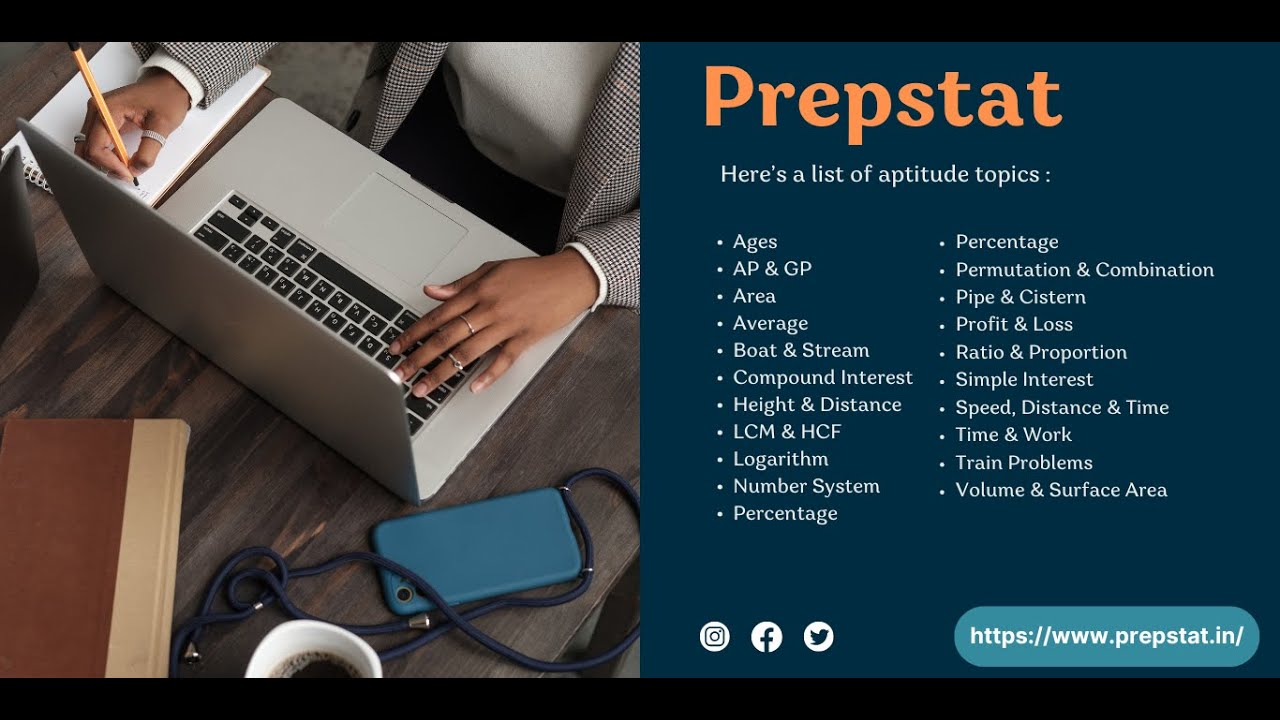 PrepStat | Placement Preparation Guide | Aptitude Topics ...