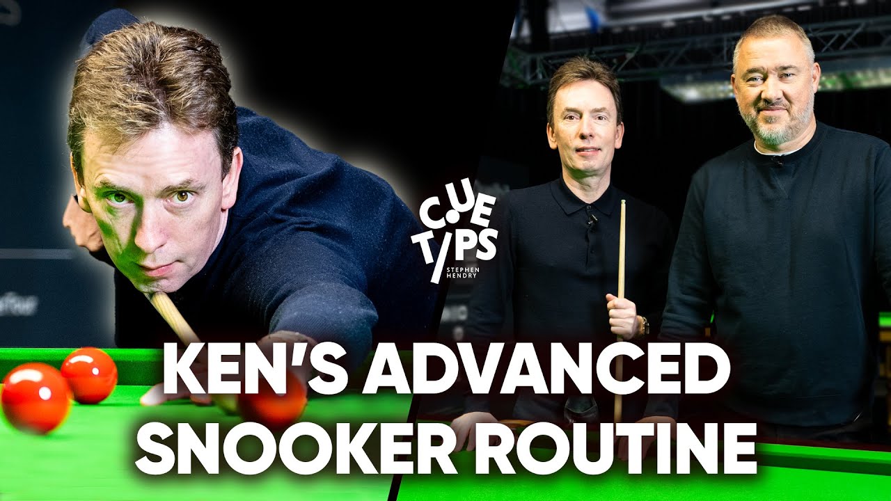 Could You Do Ken Doherty's TRICKY Snooker Routine? - YouTube